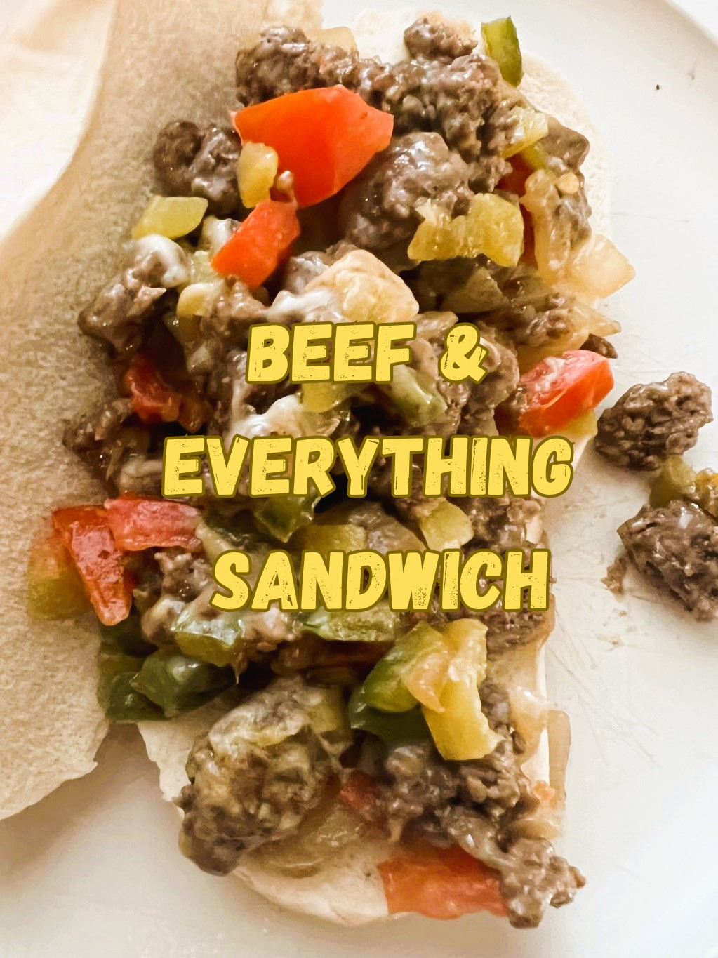 Beef & Everything Sandwich - Sunflower Pantry