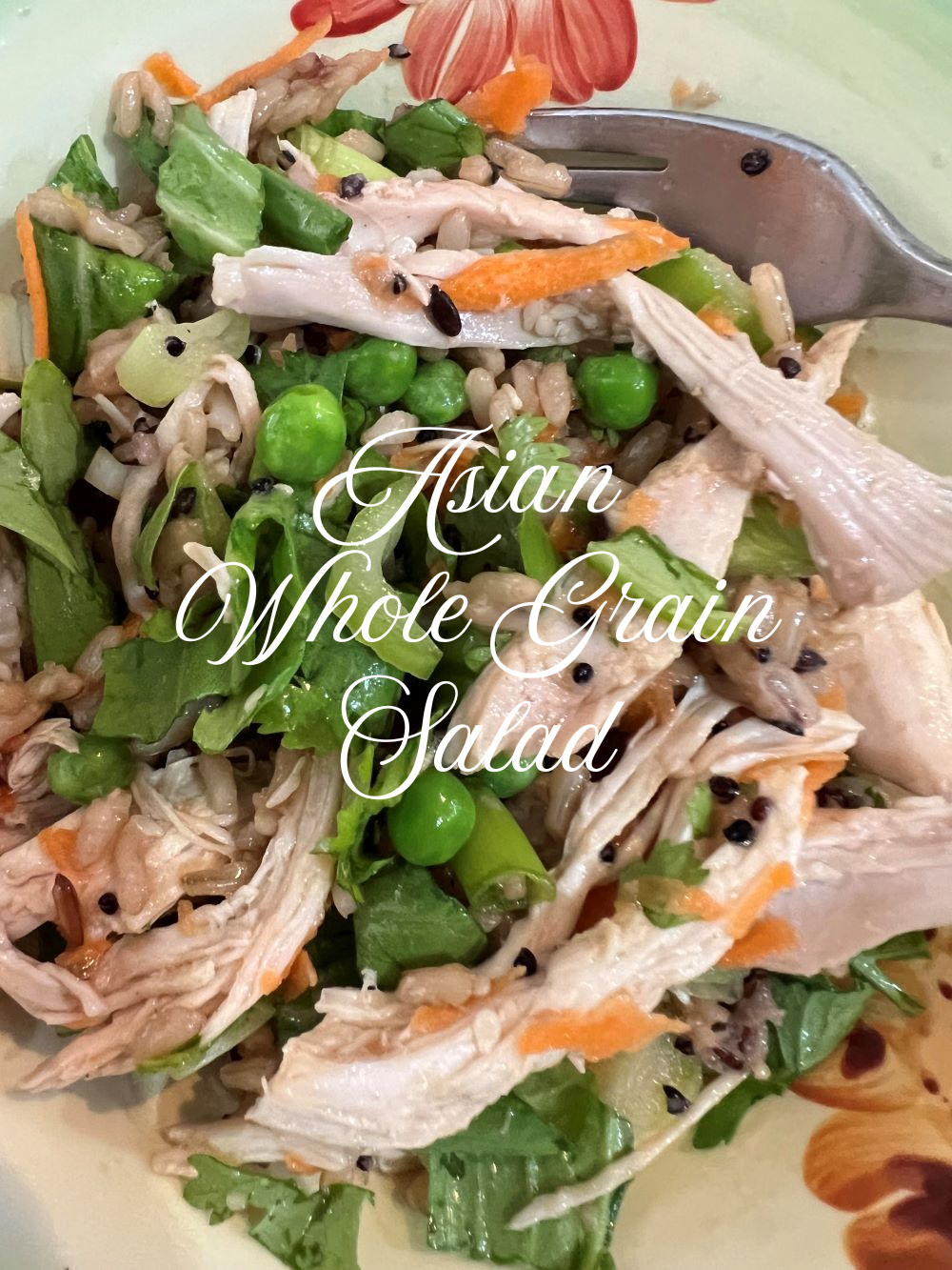 Asian Whole Grain Salad - Sunflower Pantry