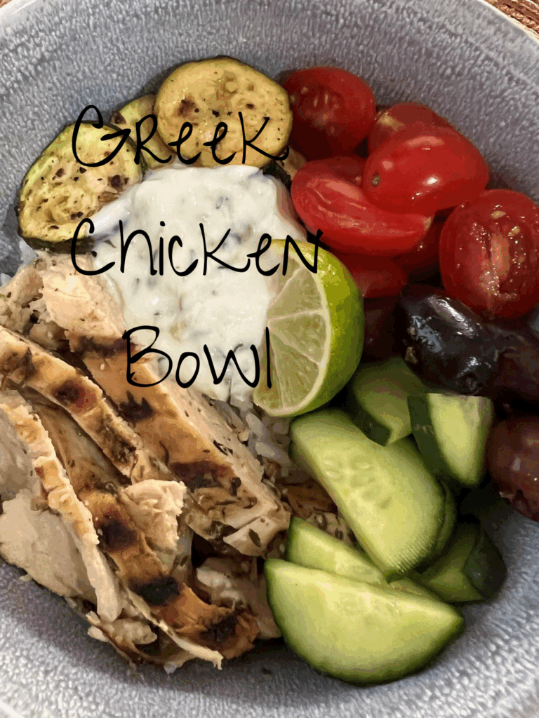 Greek Chicken Bowl - Sunflower Pantry